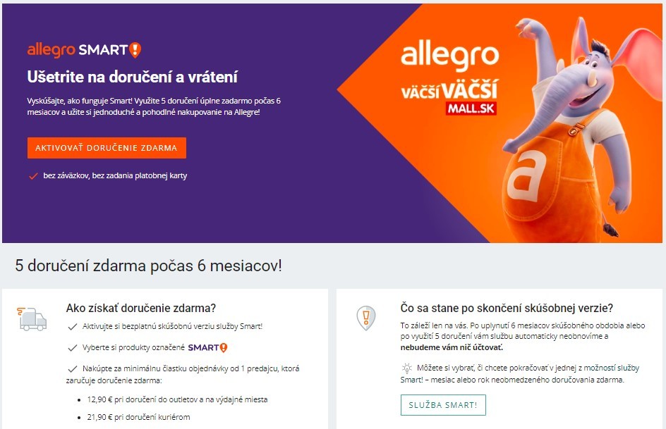 Recenzia a predstavenie e-shopu Allegro.sk - Rankito.sk